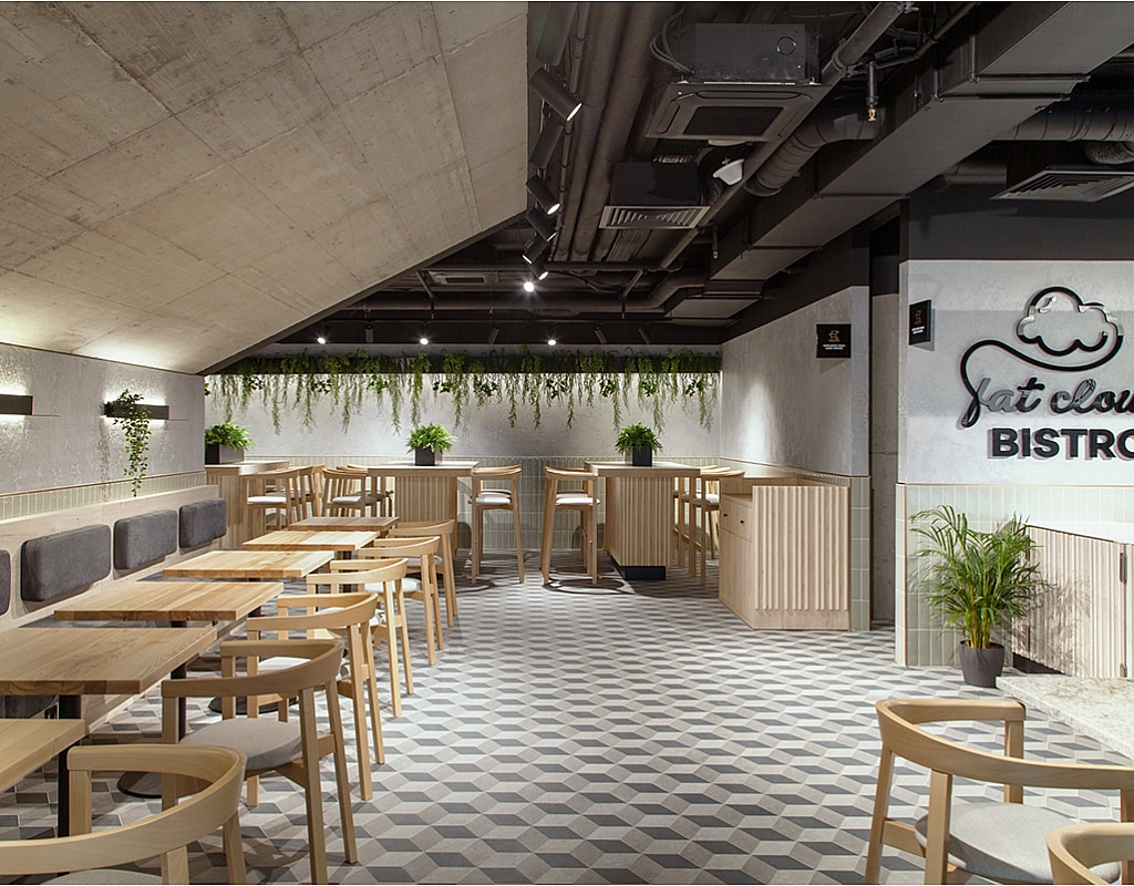 Fat cloud bistro, Loop hotel, Vilnius