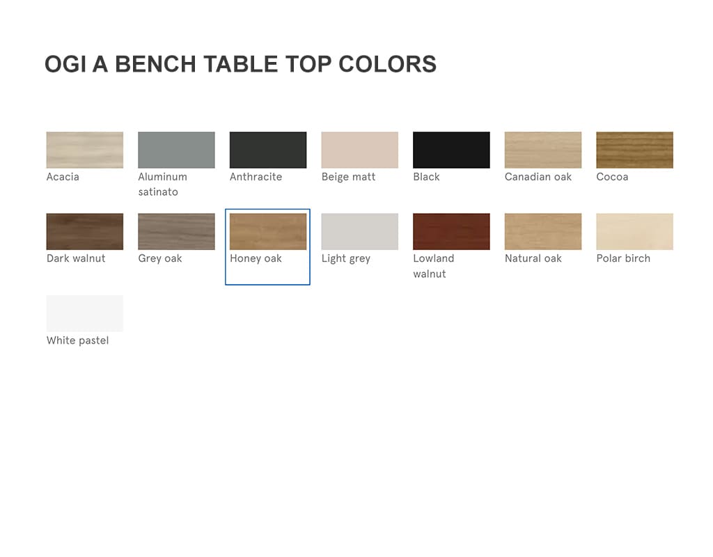 OGI A Bench table